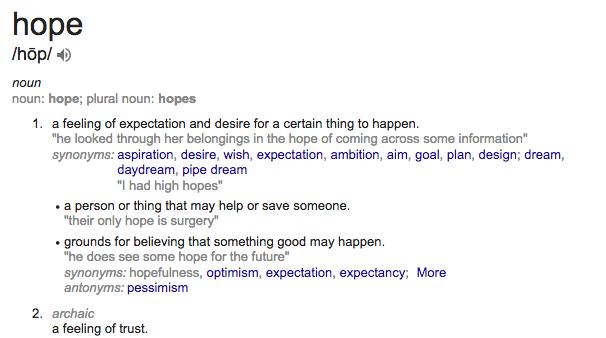 Where Is Hope Taking You? – Have Hope. Let it carry you to the desires ...